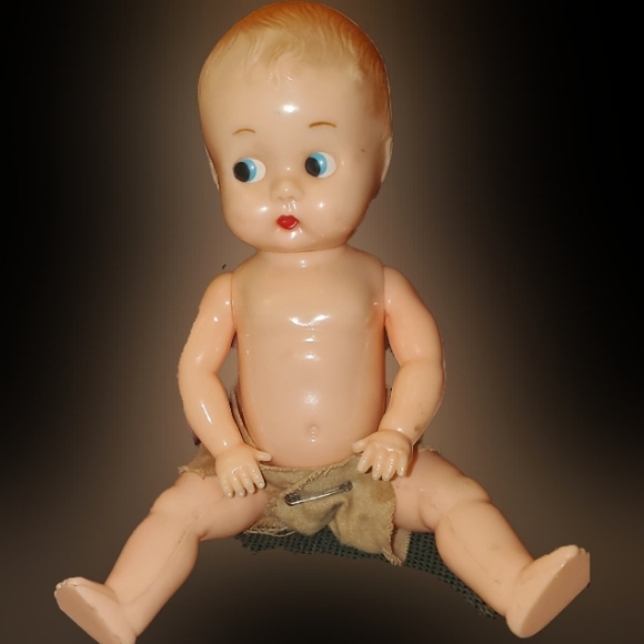 ideal | Toys | Vintage Ideal Celluloidhard Plastic Doll | Poshmark